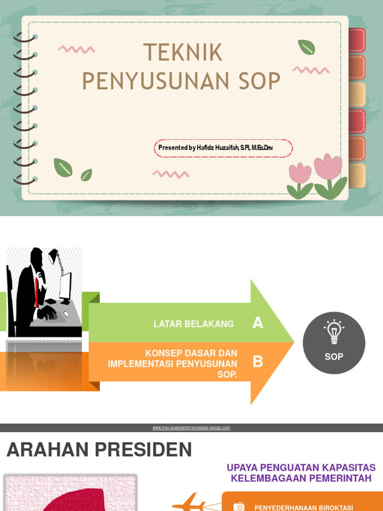 Teknik Penyusunan SOP | PDF