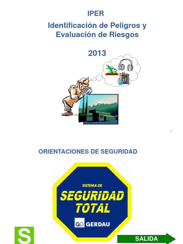 Iper | PDF | Riesgo | Evaluación