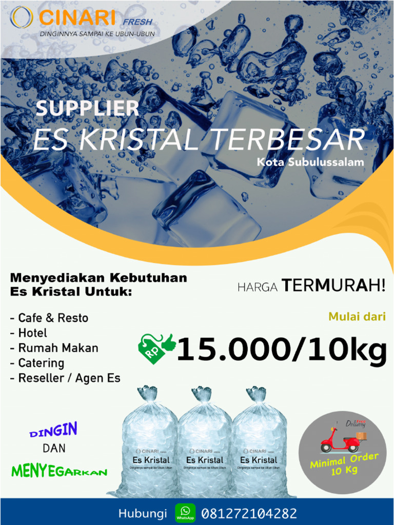 Brosur Es Kristal | PDF