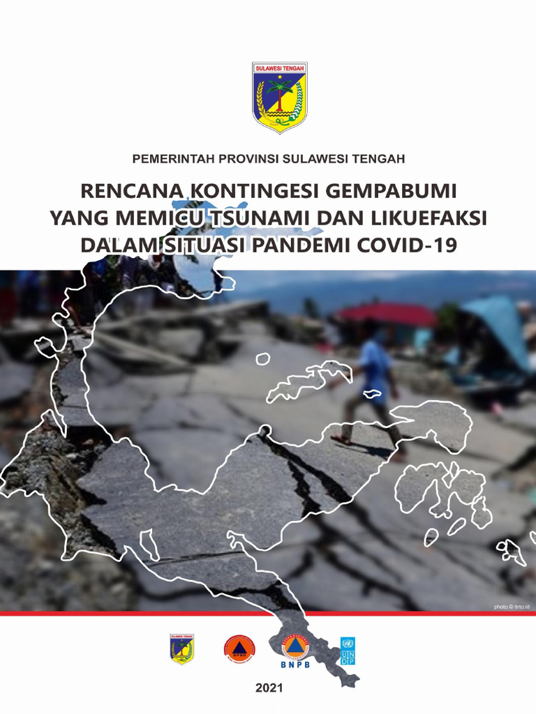 Draft Final Sulteng Renkon Gempa-Tsunami-Likuefaksi-C19 | PDF