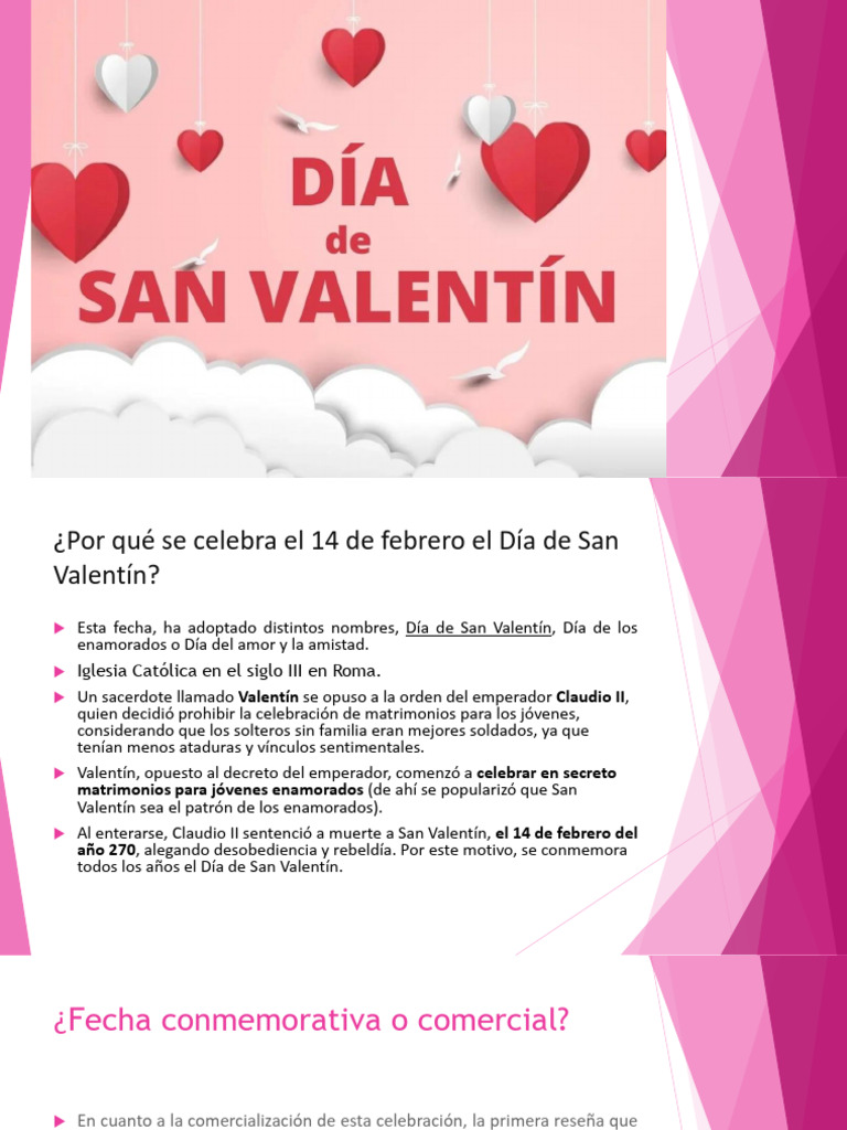 Día de San Valentín | PDF | día de San Valentín | Amor