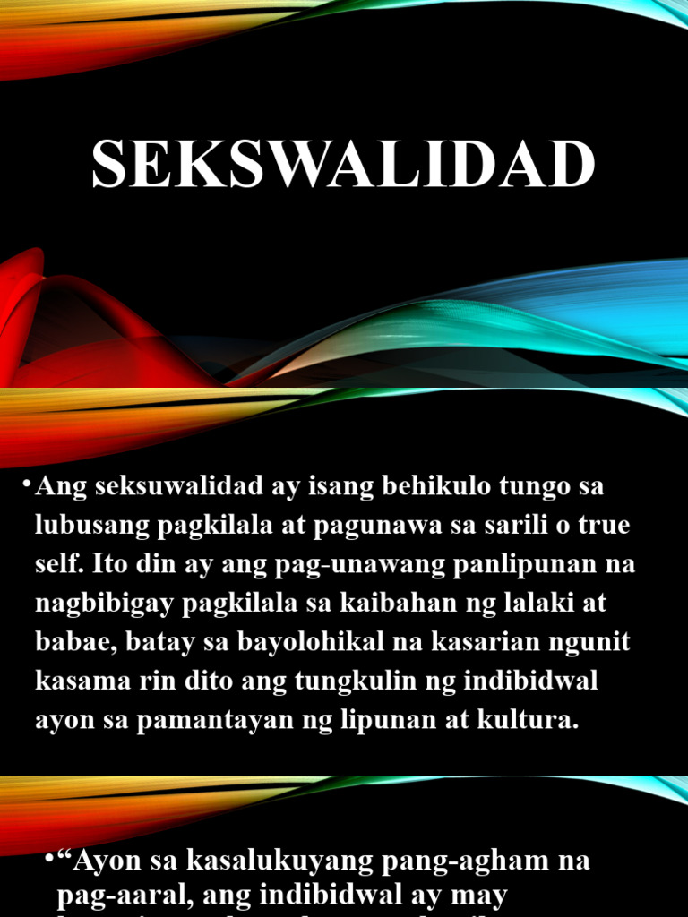 Sekswalidad (Esp q4) | PDF