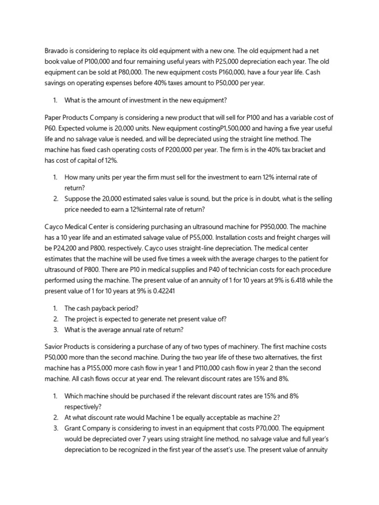 23 | PDF | Depreciation | Present Value