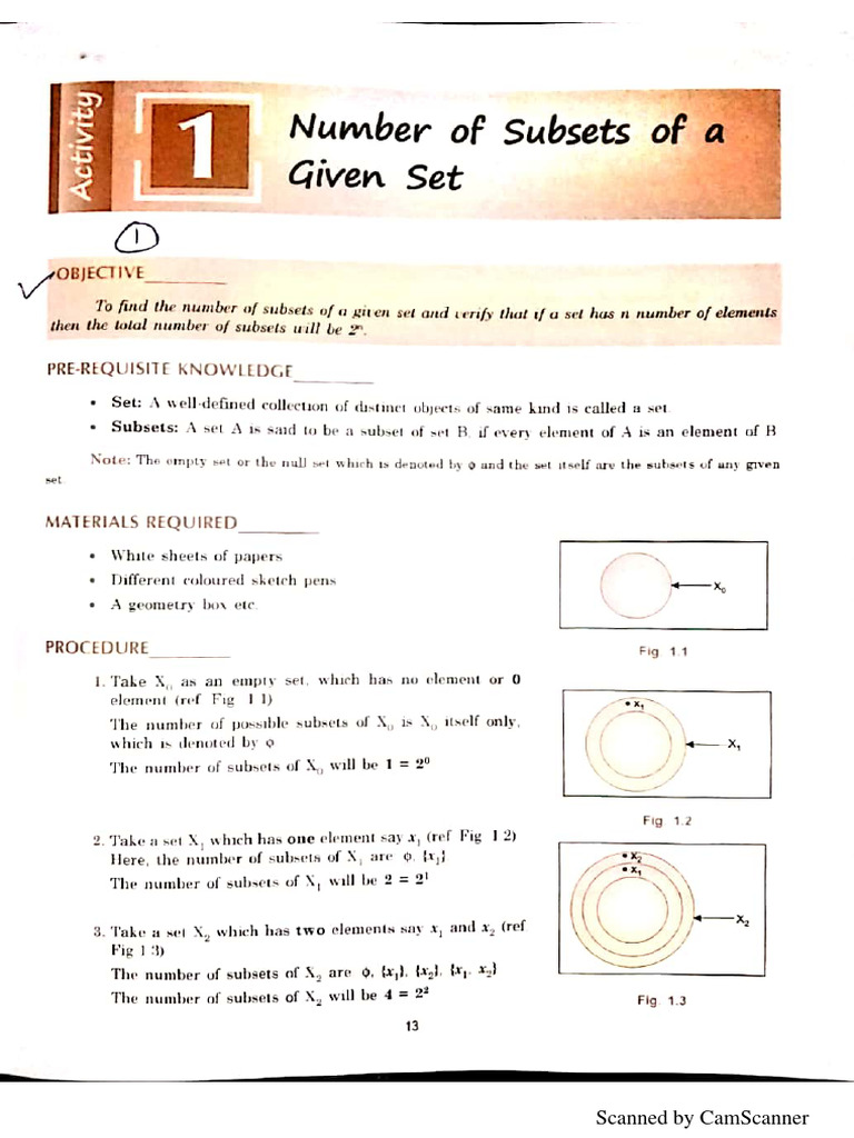 Class 11th Maths Lab Manual | PDF