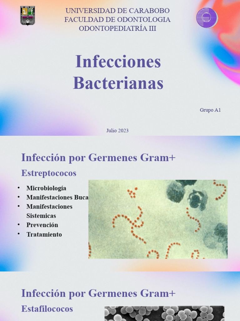 Infecciones Bacterianas - Docx1 | PDF