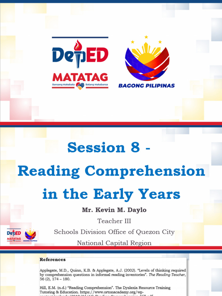 Reading Comprehension1 Revised 1 | PDF | Reading Comprehension ...