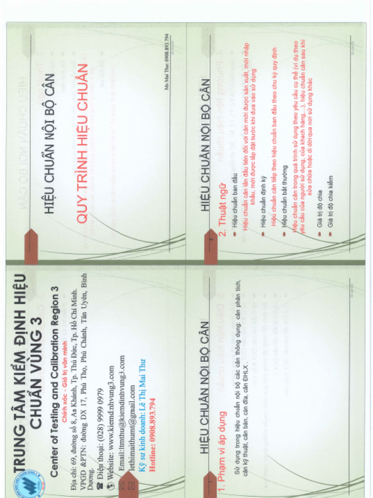 Noi Dung K02 - Quy Trinh Hieu Chuan | PDF