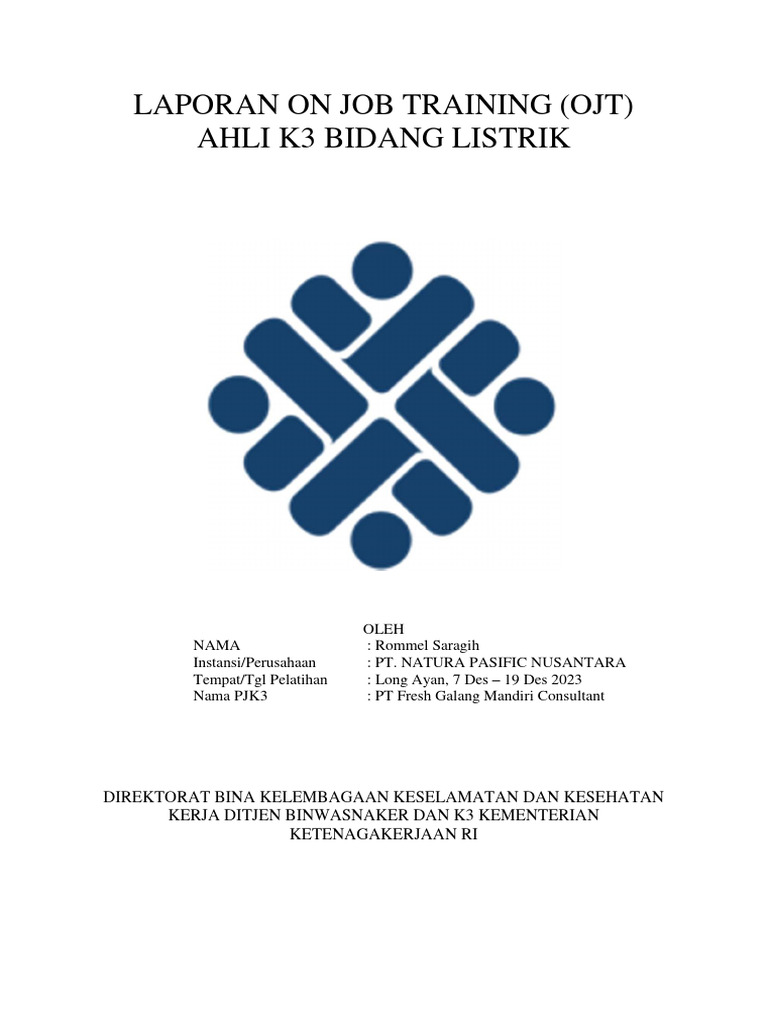 Rommel Saragih - Laporan On The Job Training | PDF