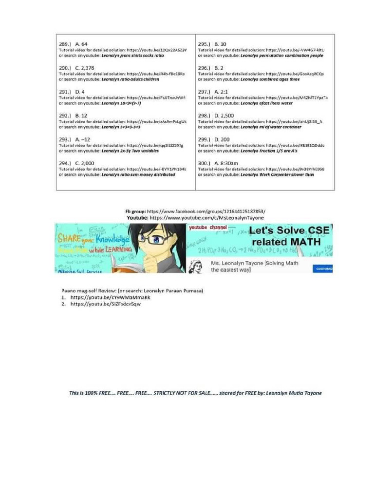 Cse Reviewer | PDF