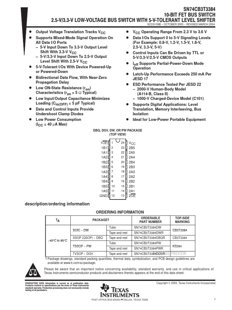 SN 74 CB 3 T 3384 | PDF | Logic Gate | Manufactured Goods