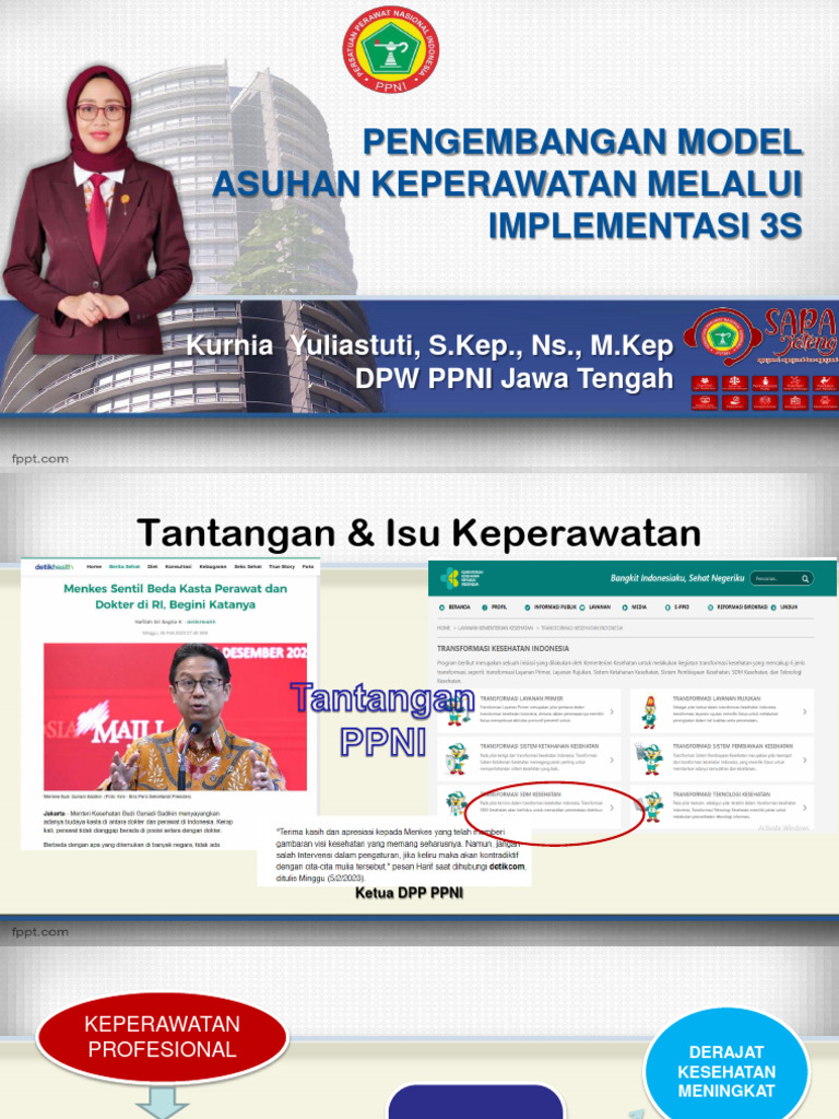 Pengembangan Model Asuhan Keperawatan Melalui Implementasi 3s | PDF