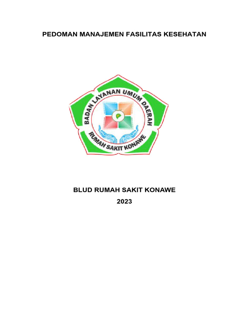 MFK 1 Pedoman Manajemen Fasilitas Dan Keselamatan (MFK) | PDF