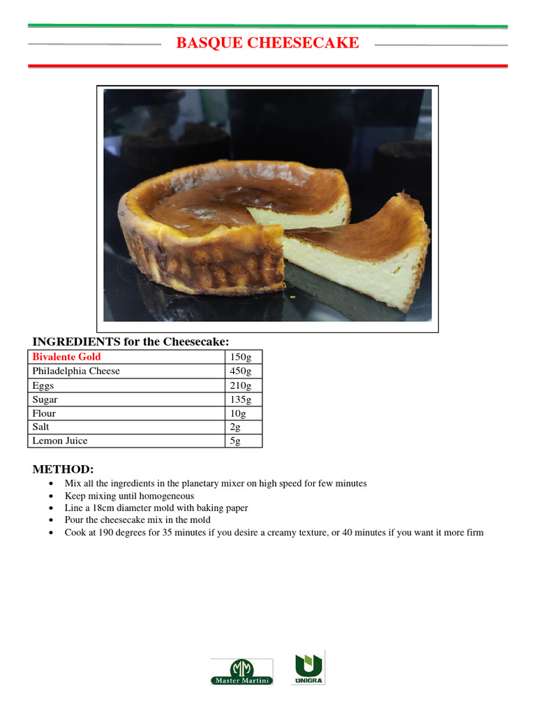 Basque Cheesecake | PDF