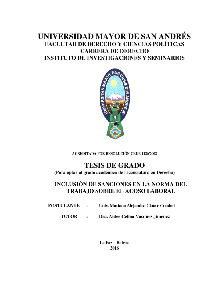 Tesis Umsa | PDF | Método científico