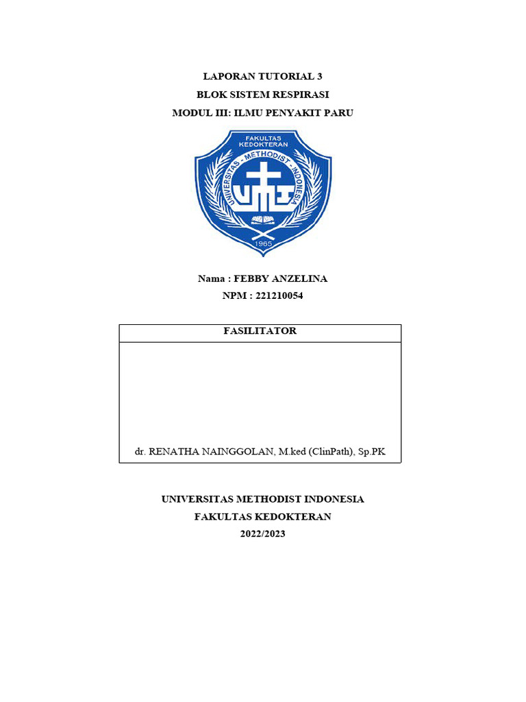t1m3 Respirasi - Ipp | PDF