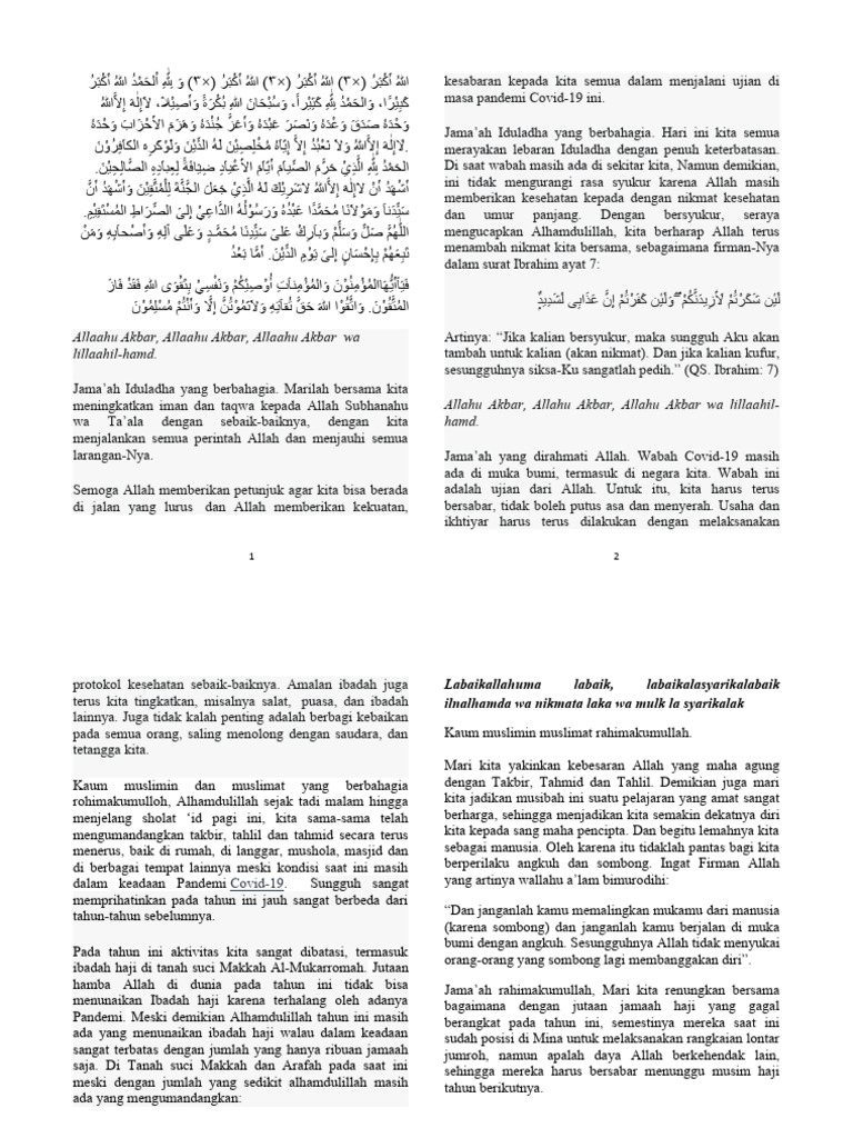 Idul Adha | PDF