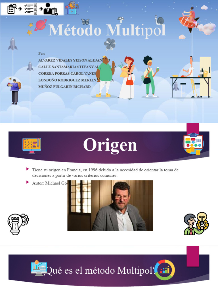 Método Multipol: Análisis Multicriterio | PDF | Evaluación