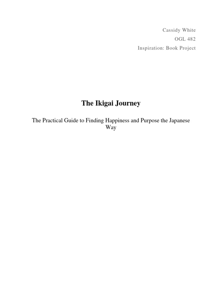 Ogl 482 Unit 2 Book Project - Cassidy White | PDF | Leadership ...