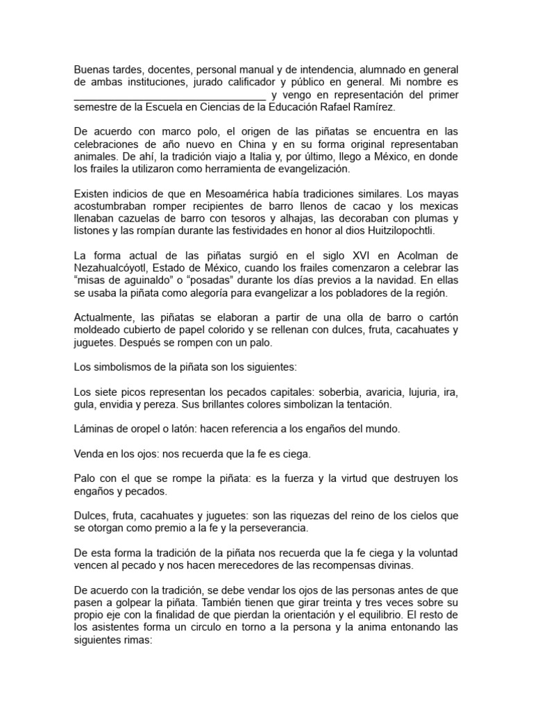 Reseña Piñata | PDF | Refresco | Obesidad