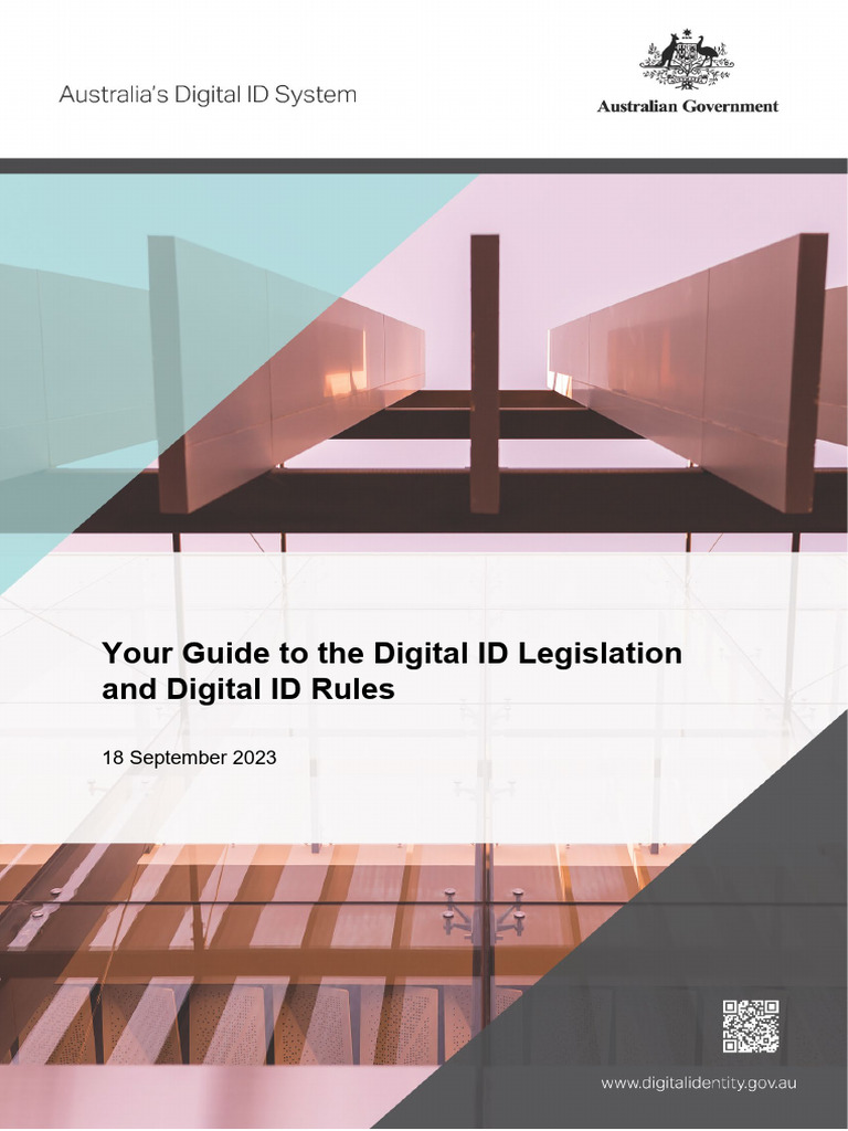Your Guide To The Digital ID Legislation and Digital ID Rules - 1 | PDF ...