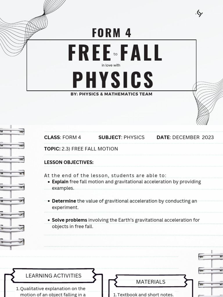 Physics Form 4 | PDF