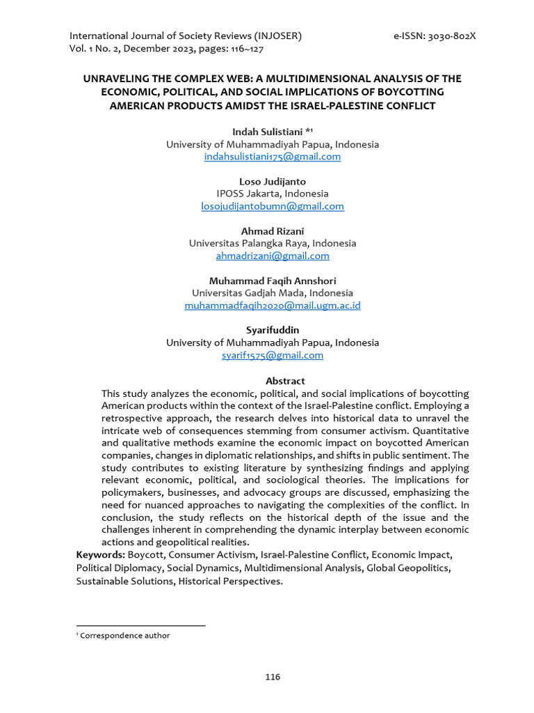 Paper of Update Conflict Condition | PDF | Boycott | Activism