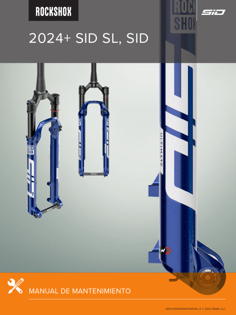 2024 Sid Sid SL Manual de Mantenimiento | PDF | Tornillo | Neumático