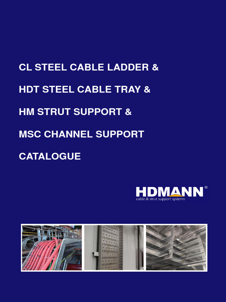 HDMann Cable Ladder Traysupport (002) - Catalogue | PDF | Stainless ...