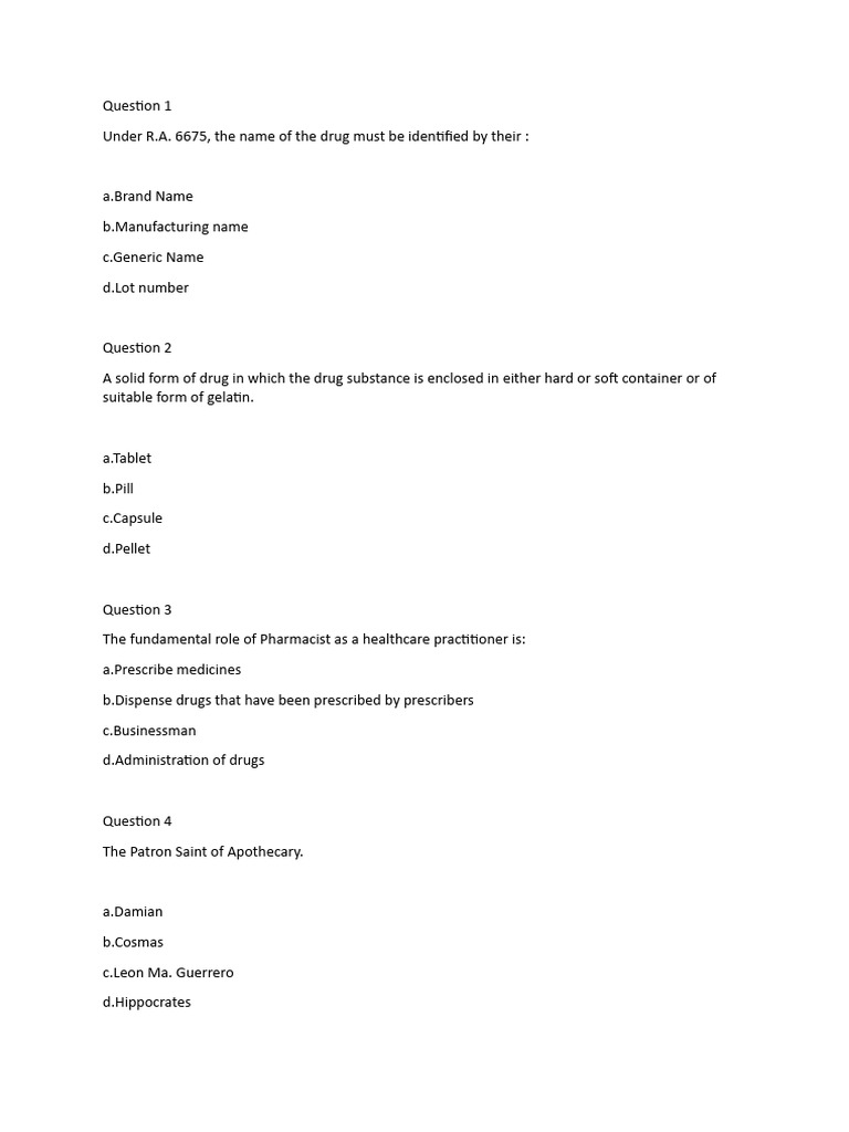 Hospital Pharmacy | PDF