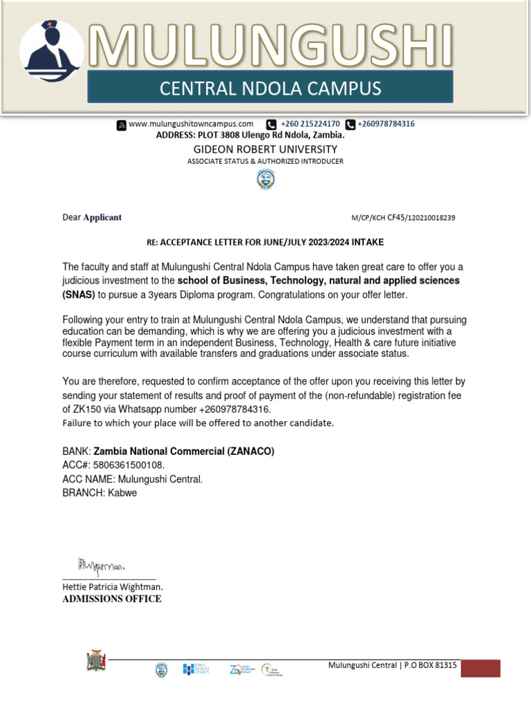 Dear Applicant | PDF | Learning