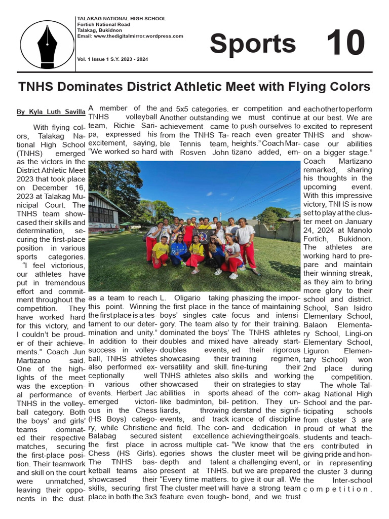 10 Sports | PDF | Sports