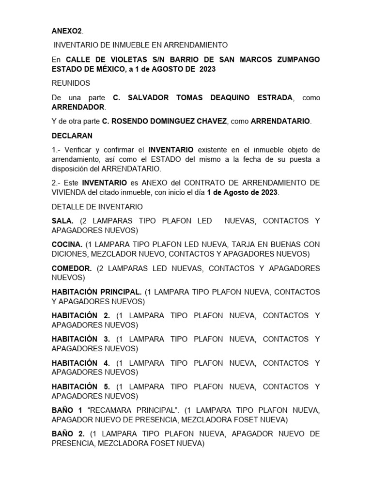 Inventario 2023 | PDF