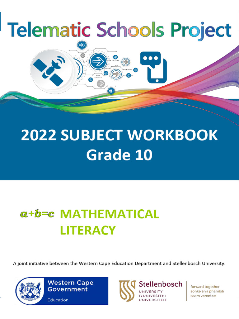 2022 Gr10 Maths Lit WRKBK ENG | PDF 2022 Gr10 Maths Lit WRKBK ENG | PDF