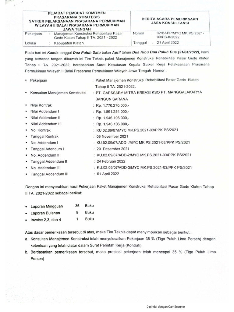 Contoh BA | PDF