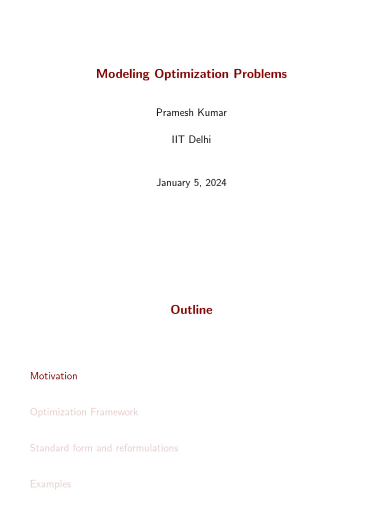 Lp Modeling Lec 5 Pdf Mathematical Optimization Linear Programming 