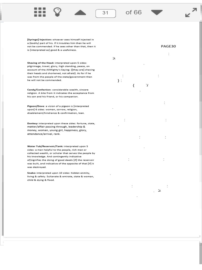 (PDF) Imam Jafar Al-Sadiq - Book On Dream Interpretation (English ...