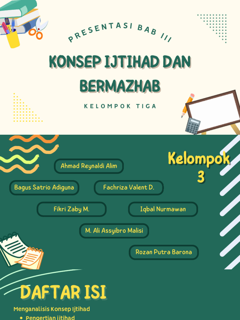 Konsep Ijtihad Dan Bermazhab | PDF
