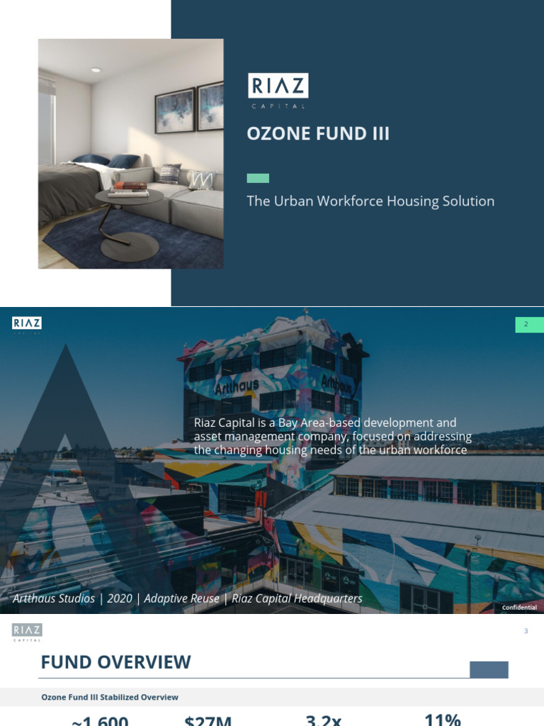 Ozone Fund III: Urban Workforce Housing | PDF | Investing | Internal ...
