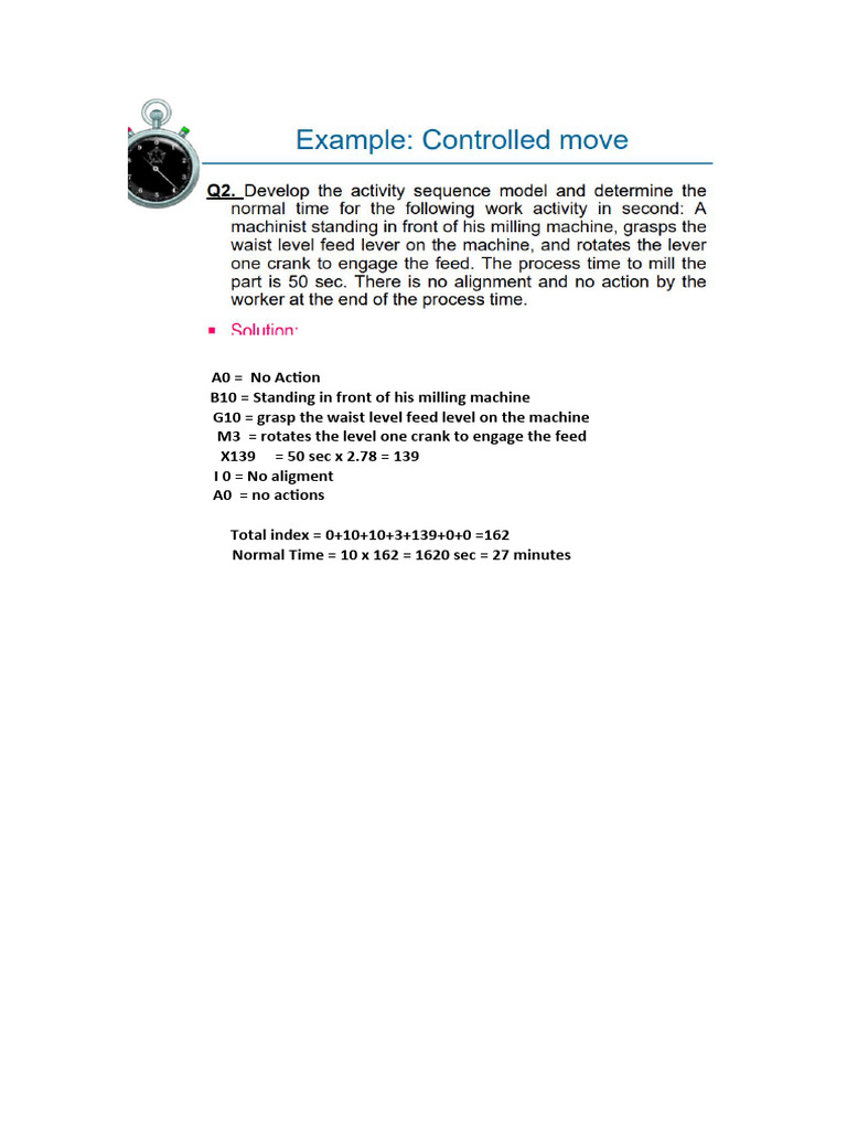 Tutorial MTM and Most | PDF | Manufactured Goods | Machines