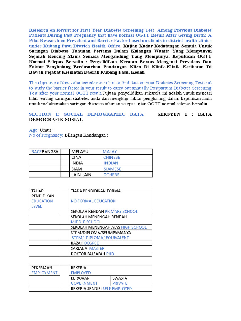 Draf Temubual BM | PDF