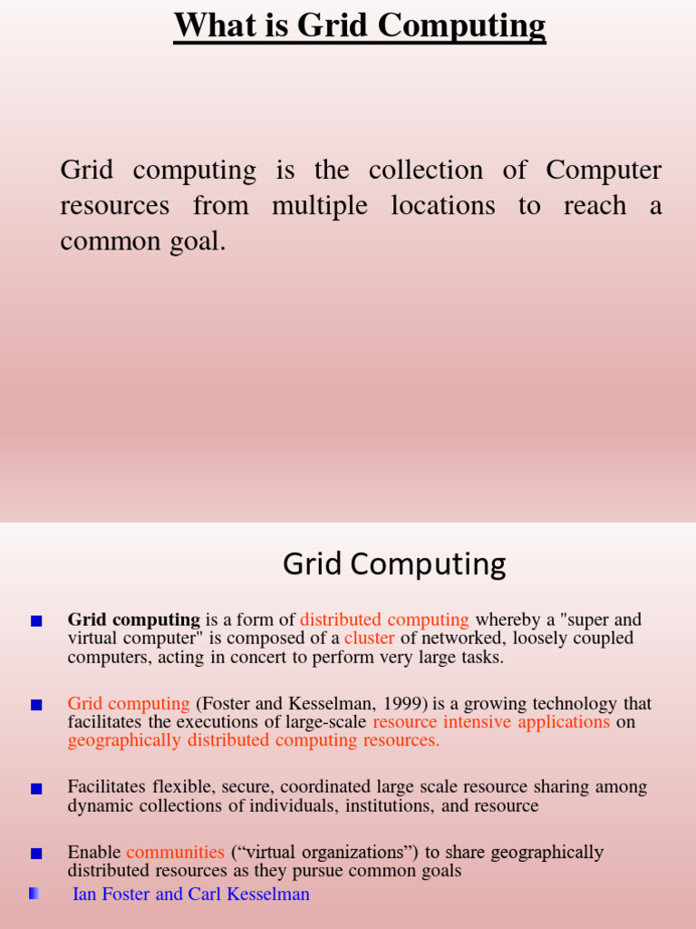 Grid Computing2 | Download Free PDF | Grid Computing | Cloud Computing