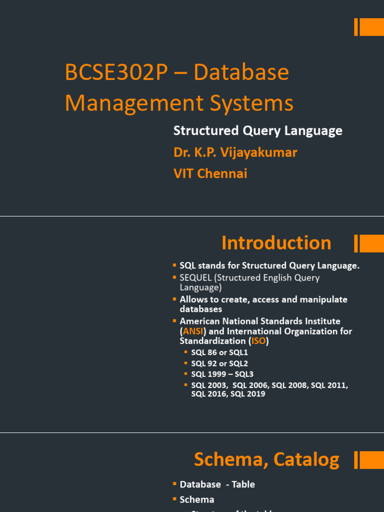SQL-DDL and DML | PDF