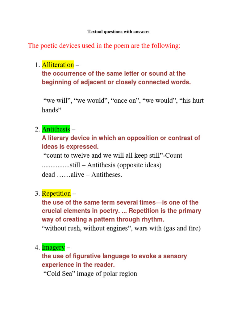 Keeping Quiet - in Notebook | PDF | Poetry