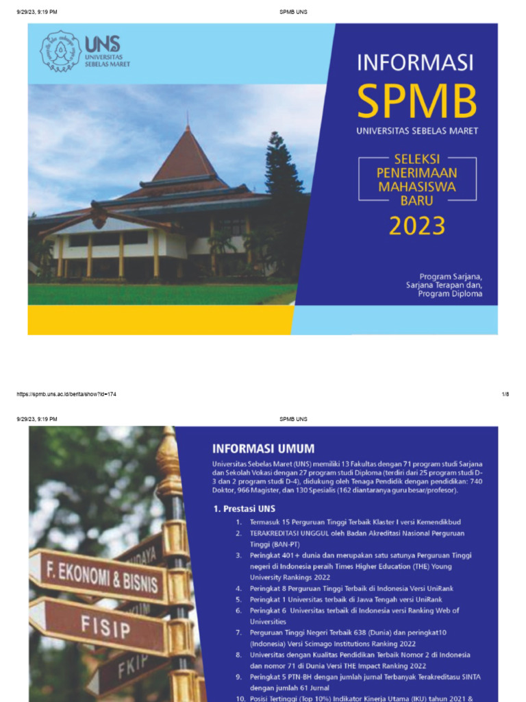 SPMB Uns | PDF | Science & Mathematics