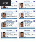 ID Card New Format 2025 | PDF | Identity Document | Authentication