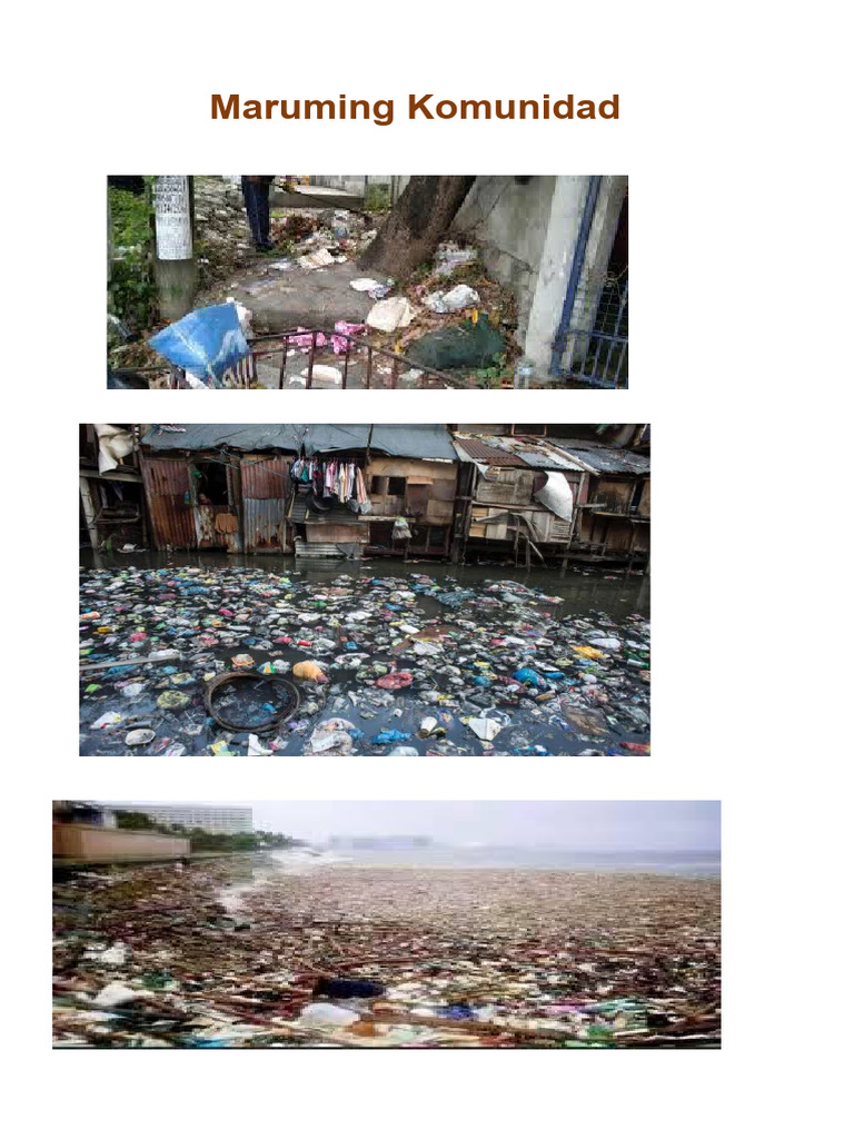 Maruming Komunidad | PDF