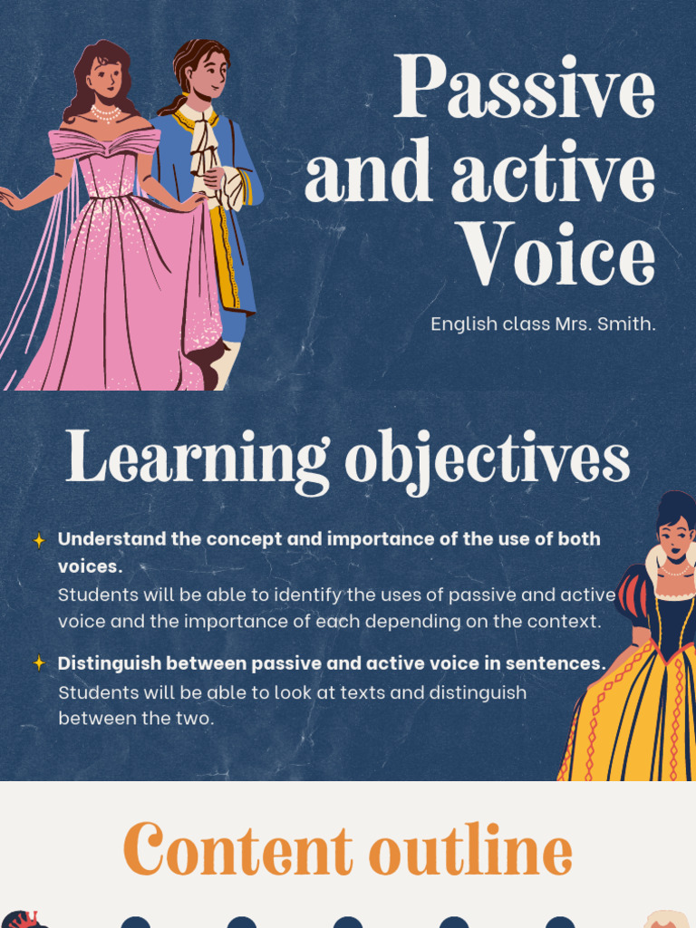 Passive and Active Voice | PDF | Subject (Grammar) | Syntactic ...