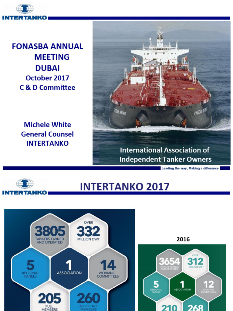 Intertanko Presentation | PDF | Legal Liability | Indemnity