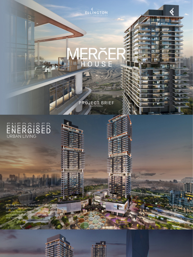 Mercer House: South Tower Overview | PDF | Dubai | United Arab Emirates