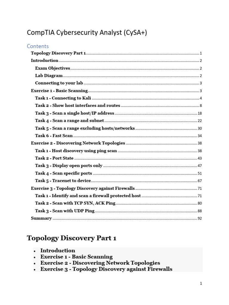 Cyber Security Labs | PDF | Transmission Control Protocol | Port (Computer Networking)